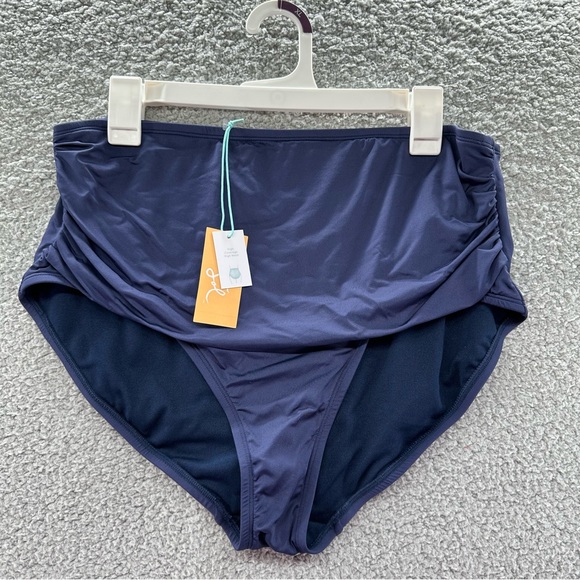 Kona Sol | Swim | Target Kona Sol Blue High Coverage Waist Swim Bottom ...